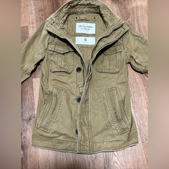 Abercrombie & Fitch | Jackets & Coats | Abercrombie Fitch Khaki ...